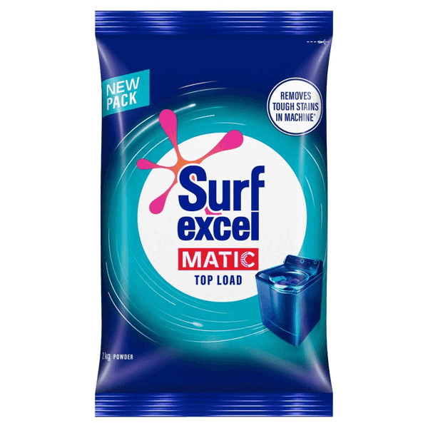 Surf Excel Matic Top Load Detergent Powder 2 Kg | Stains Gone