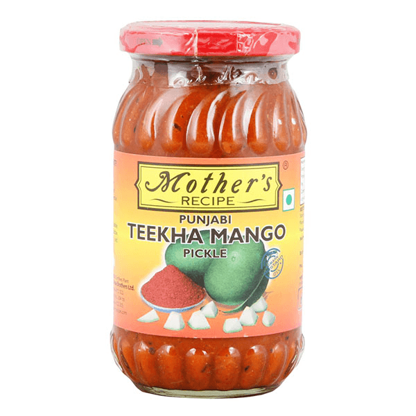 Mother'S Recipe Punjabi Teekha Mango Pickle 400 Gm