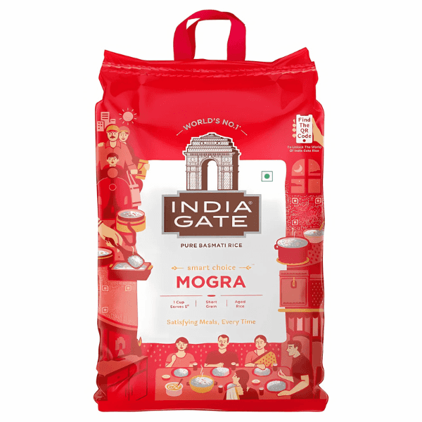 India Gate Mogra Basmati Rice 10 Kg - Fragrant & Flavorful