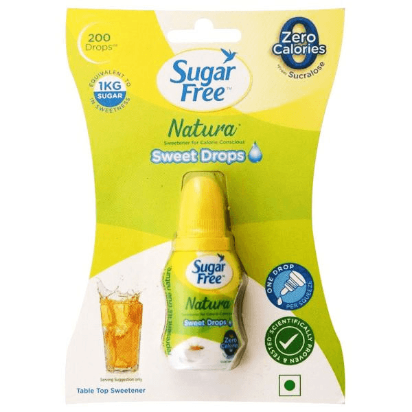 Sugar Free Natura Sweet Drops 10 Ml (200 Drops)