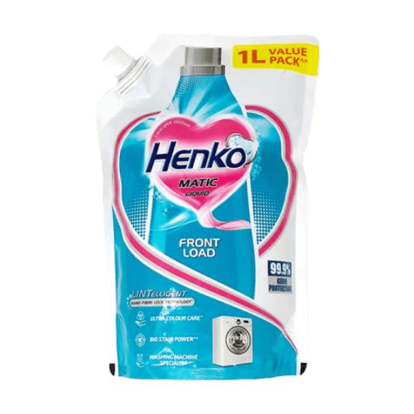 Henko Matic Front Load Liquid Detergent 1 Ltr | Aap Ka Bazar