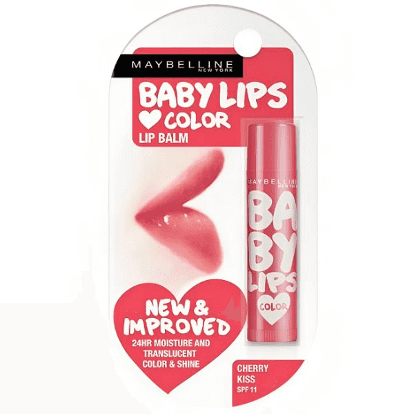 Maybelline Baby Lips Color Lip Balm (Cherry Kiss) 4 Gm
