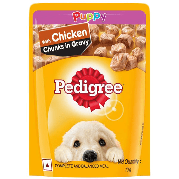 Pedigree Puppy Chicken Chunks In Gravy Dog Food - Buy Online