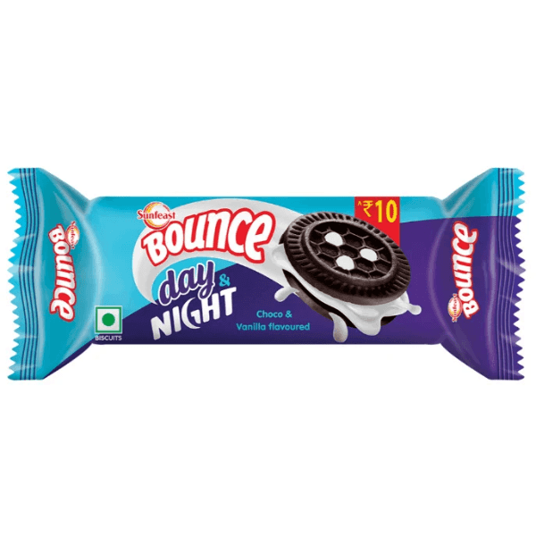 Sunfeast Bounce Day & Night Biscuits - Choco & Vanilla Bliss