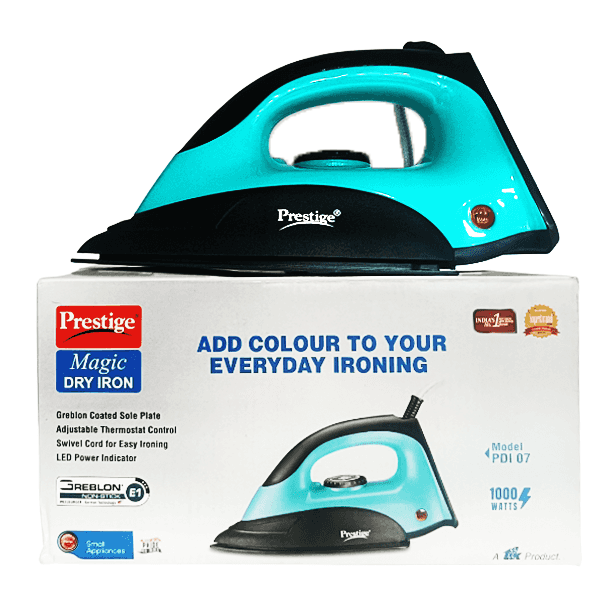 Prestige Magic Dry Iron 1000 Watts 1 Unit