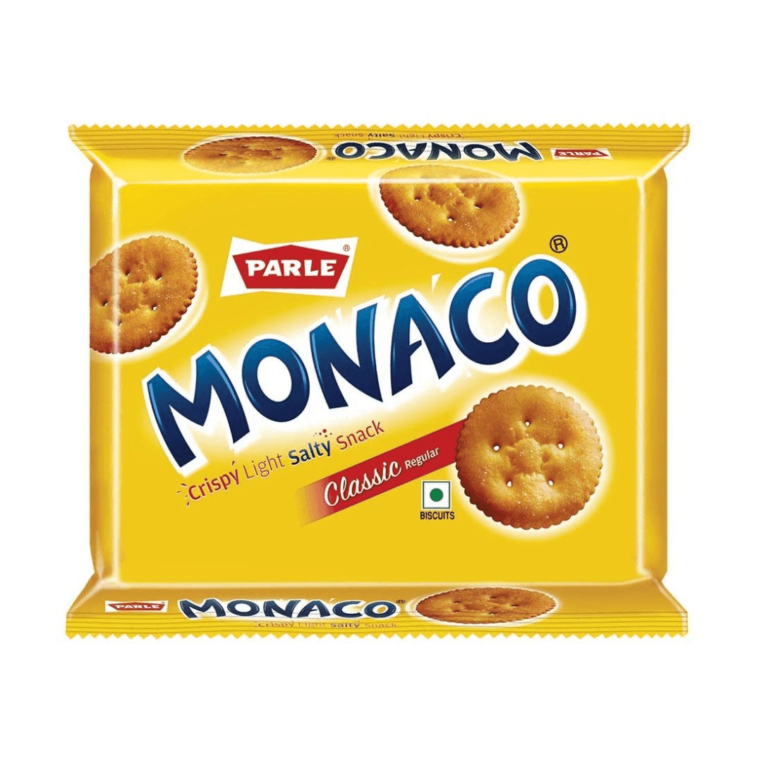 Parle Monaco Biscuits - Crispy & Salty Snack Delight