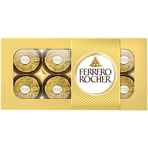 Ferrero Rocher Chocolate 8 Pcs 100 Gm