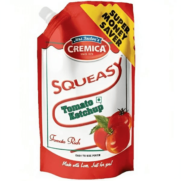 Cremica Squeasy Tomato Ketchup 900 Gm - Smooth & Tangy Delight