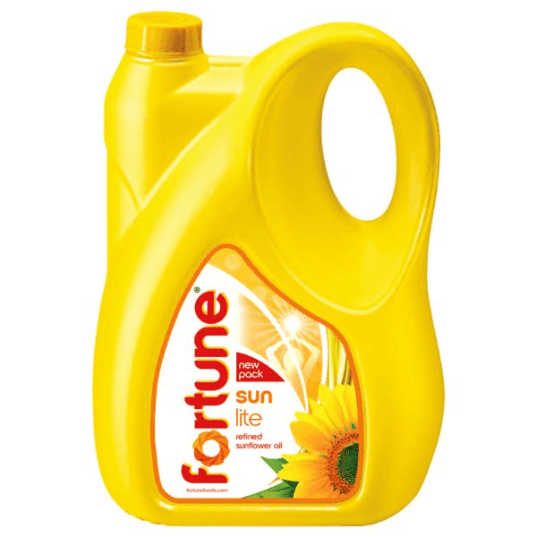 Fortune Sunflower Oil 4.350 Kg–Pure, Refined Oil For Every Meal