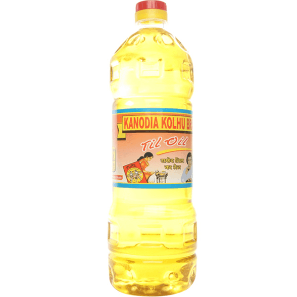 Kanodia Kolhu Brand Til Oil 1 Ltr