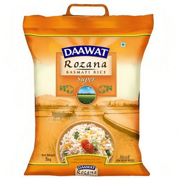 Daawat Rozana Super Basmati Rice 5 Kg - Premium Quality