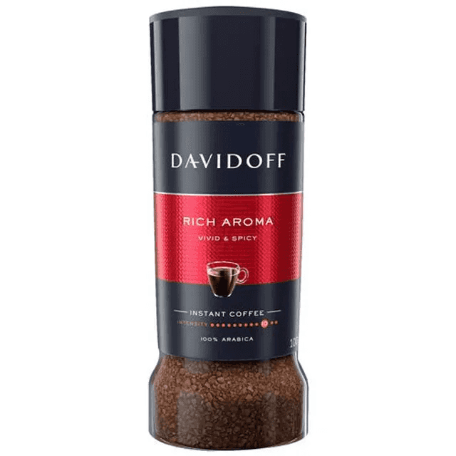 Davidoff Rich Aroma Instant Coffee 100 Gm - Smooth, Bold Taste