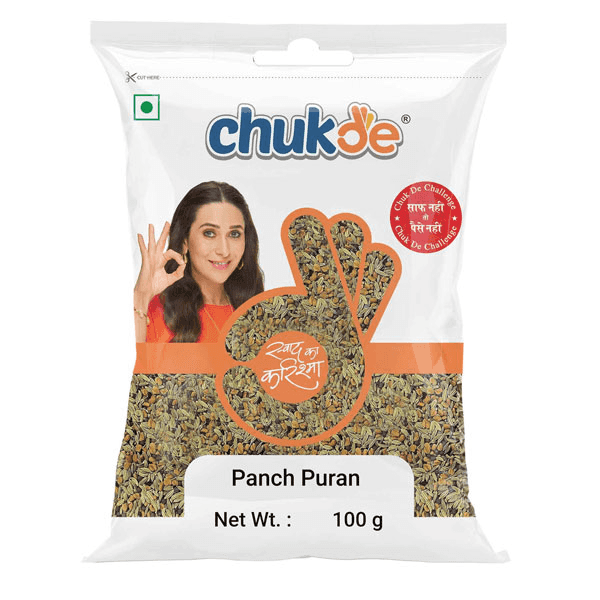 Chukde Panch Puran 100g –Authentic Five-Spice Blend For Meals