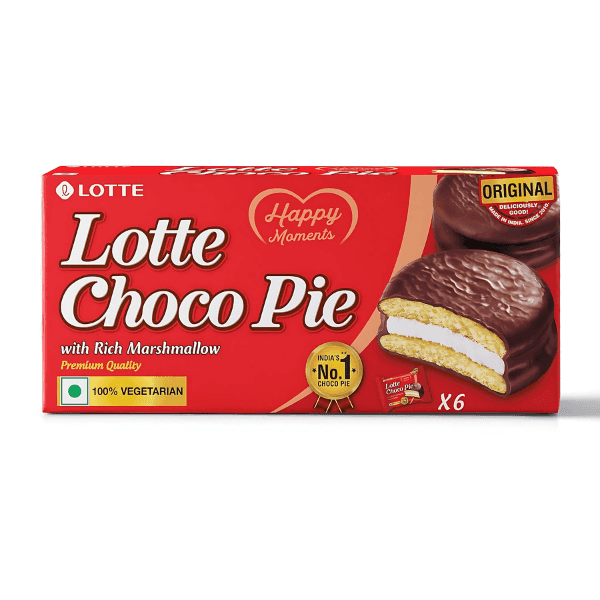 Lotte Choco Pie 6 Packs - Delicious Treats | Perfect Snack