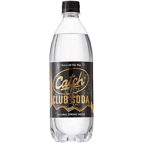 Catch Club Soda 750 Ml - Refreshing Bubbles For All