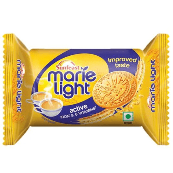 Sunfeast Marie Light Active Biscuits - Healthy Snack Option