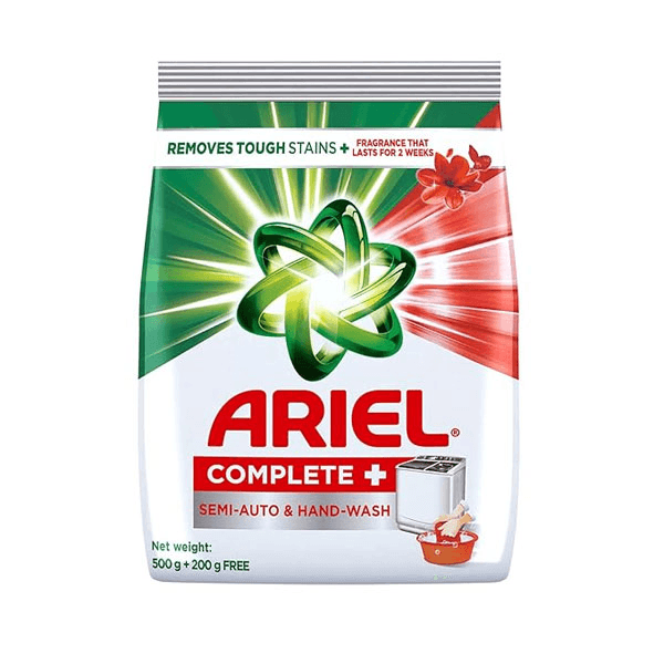 Ariel Complete Detergent Powder 700 Gm - Unmatched Cleaning Power