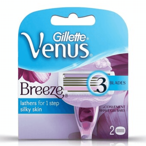 Price Gillette Venus Breeze Razor–For A Smooth, Precise Shave