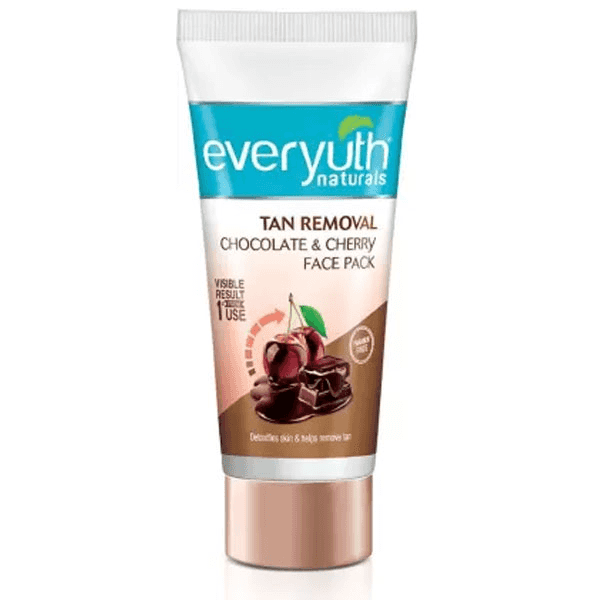 Everyuth Naturals Tan Removal Pack - Chocolate & Cherry