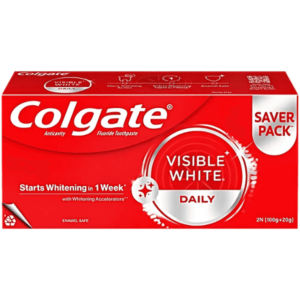 Colgate Visible White Daily Toothpaste - Brighten Your Smile