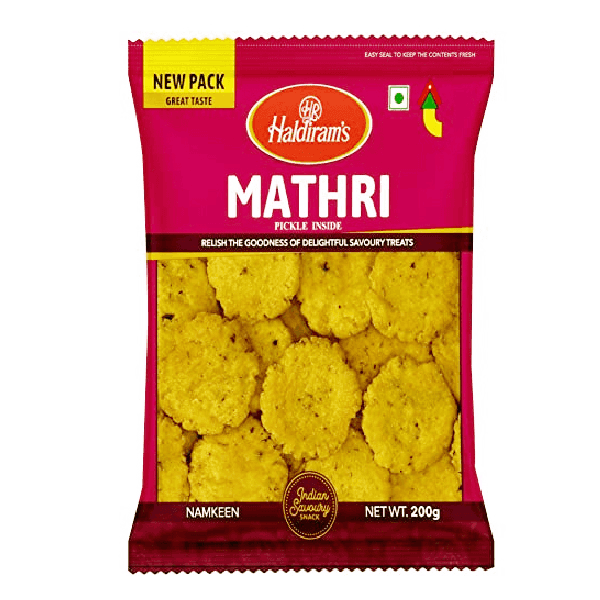 Haldiram'S Mathri 200g –Enjoy Crispy, Flavorful Indian Mathri