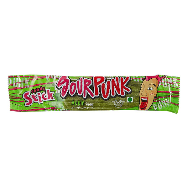 Sour Punk Candy Stick Apple Flavour - Purchase Low Price