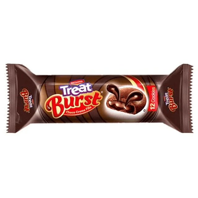 Britannia Treat Burst Choco Fills Biscuits - Delightful Taste