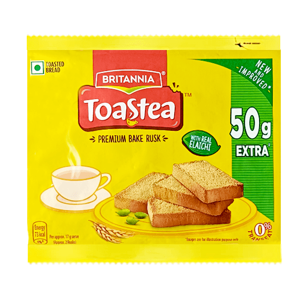Britannia Toastea Premium Bake Rusk 250g – A Delightful Crunch