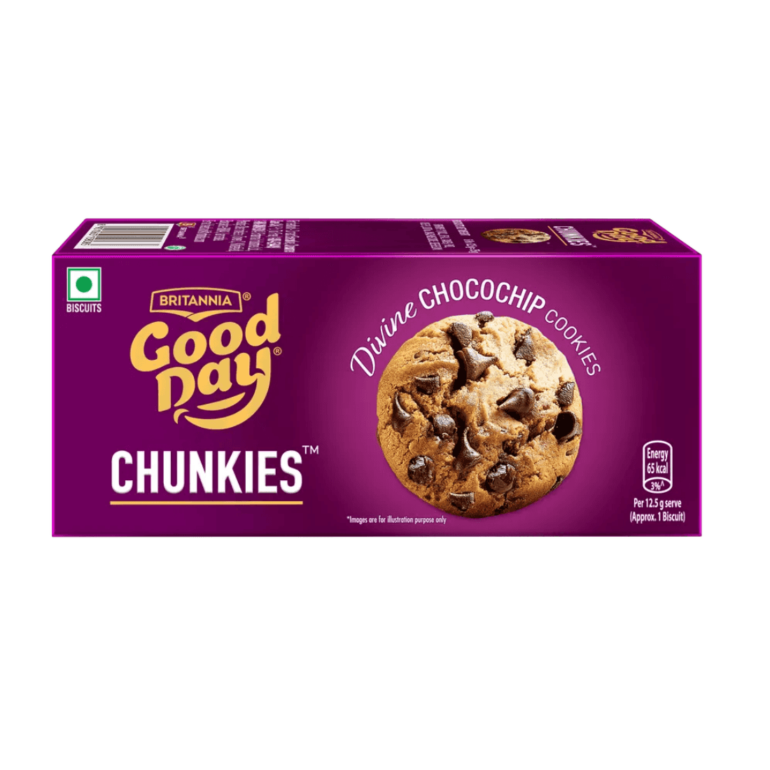 Britannia Good Day Chunkies 120gm – Crunchy Chocolate Chips