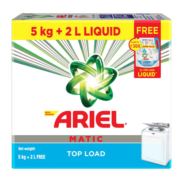 Ariel Matic Top Load Detergent Powder 5 Kg