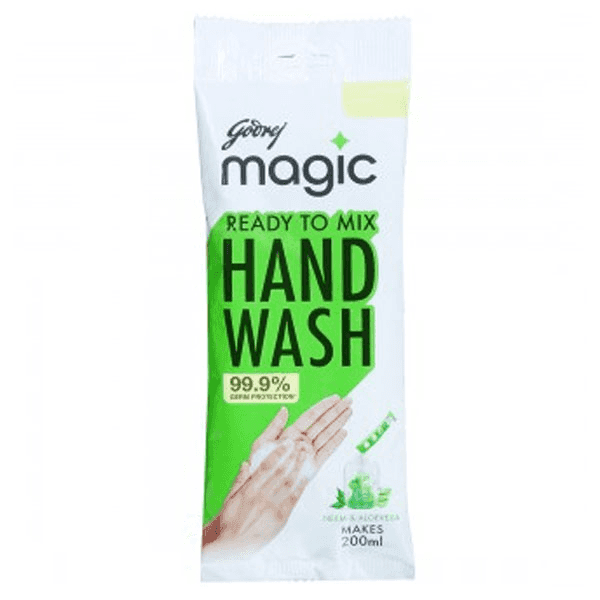 Godrej Magic Ready To Mix Handwash - Neem & Aloe Vera