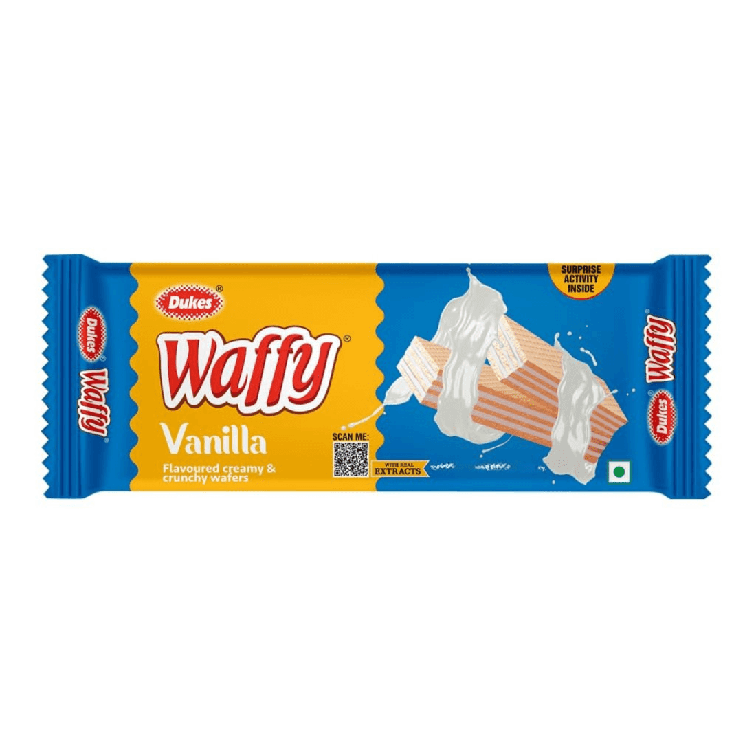 Dukes Waffy Vanilla - Creamy & Crunchy Wafer Treats