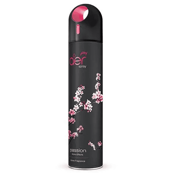 Godrej Aer Spray Passion Aroma Effects Home Fragrance 220 Ml
