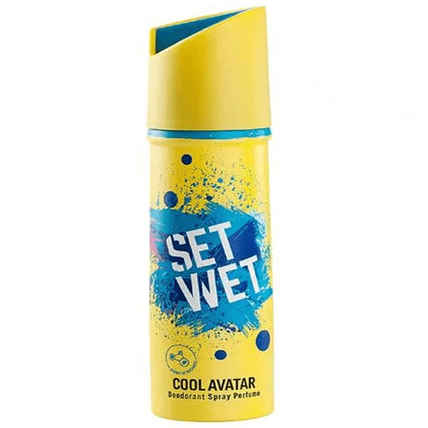 Set Wet Cool Avatar Deodorant Spray 150 Ml