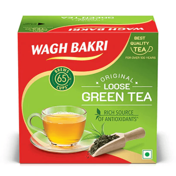 Wagh Bakri Original Loose Green Tea 100g | High Quality Taste