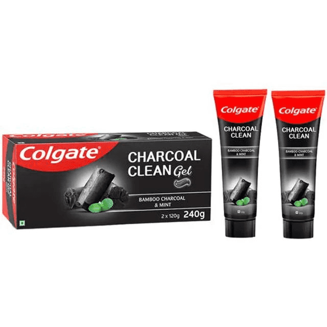 Colgate Charcoal Clean Gel Toothpaste 240g | Ultimate Whitening