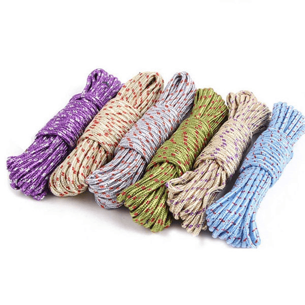 Nylon Braided Cotton Cloth Rope 10 Meter