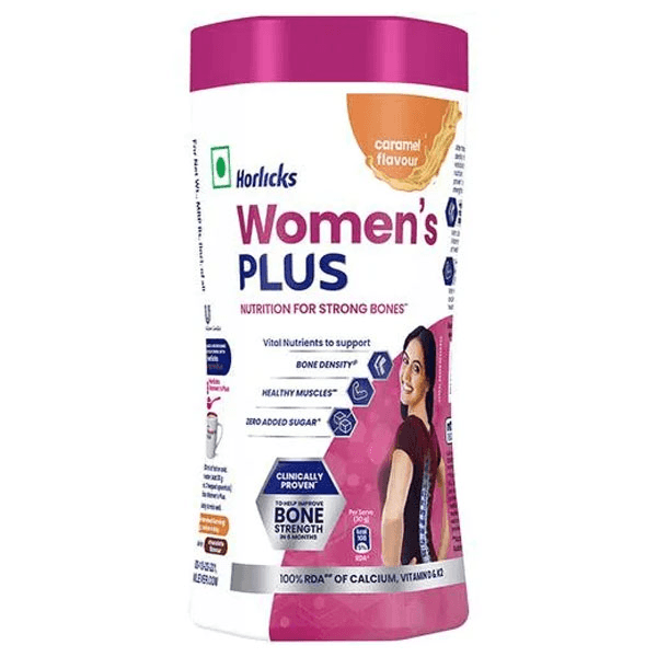 Horlicks Women'S Plus Caramel Flavour 400 Gm | Nourishing Boost