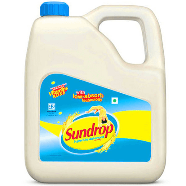 Sundrop Superlite Advanced Refined Sunflower Oil 5 Ltr
