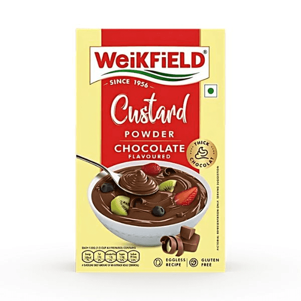 Weikfield Custard Powder Chocolate Flavour 80 Gm | Aap Ka Bazar