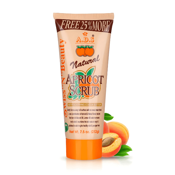 A.D.S. Natural Apricot Scrub 212 Gm | Gentle Exfoliation
