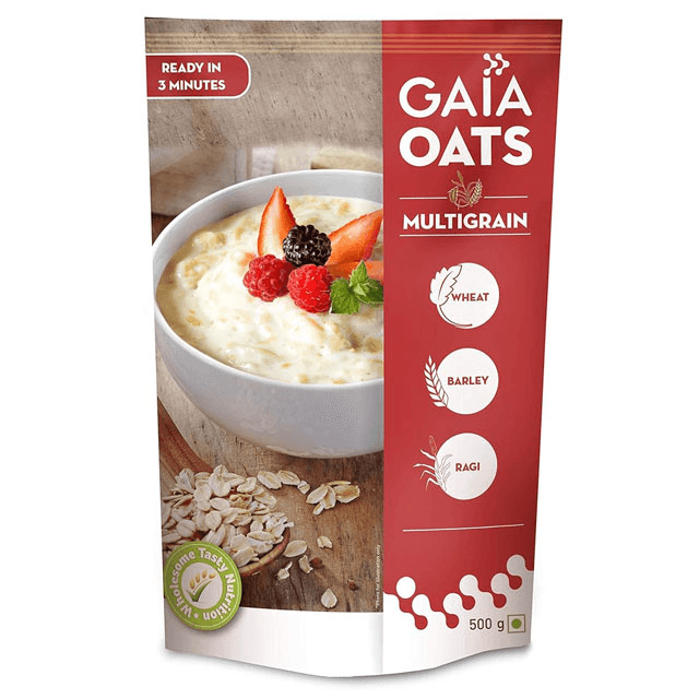Price Gaia Oats Multigrain 500g –Packed With Nutrients & Fiber