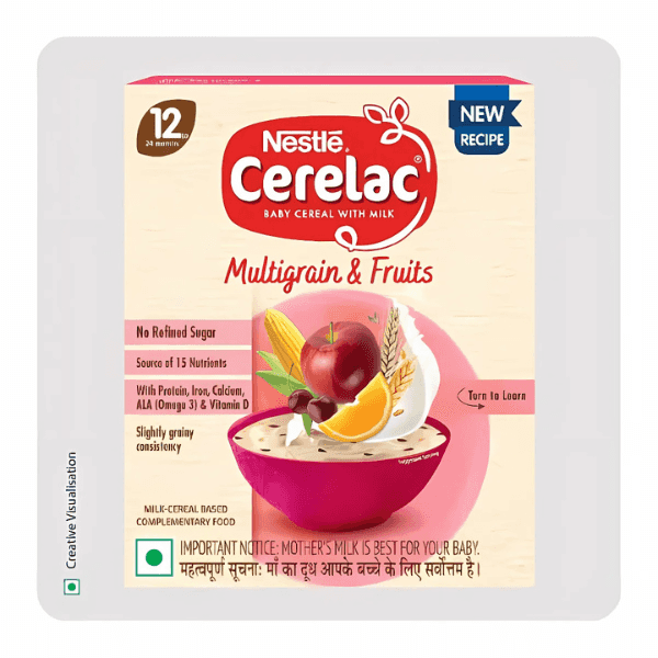 Nestle Cerelac Multigrain & Fruits 300 Gm | Healthy Baby Food