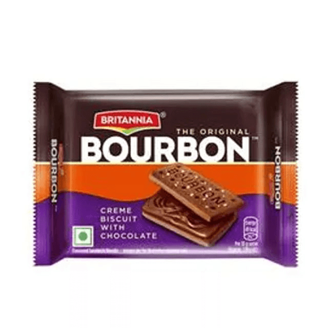 Britannia Bourbon Biscuits 50 Gm - Deliciously Creamy Treat