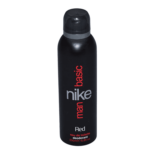 Nike Red Basic Man Deodorant 200 Ml | Long-Lasting Freshness