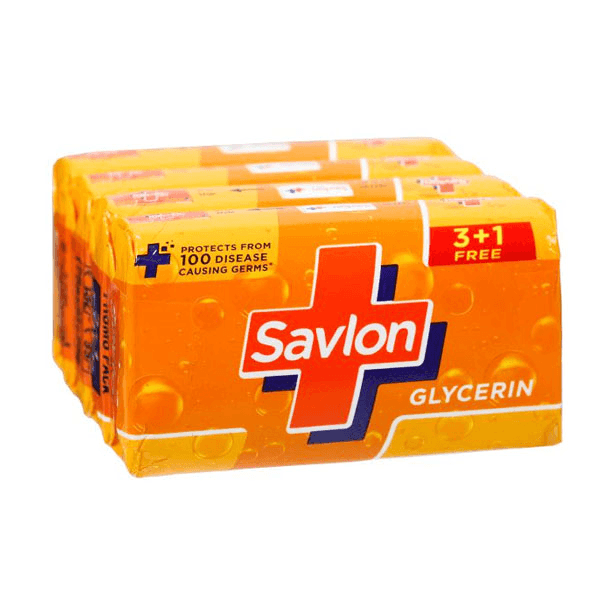 Savlon Glycerin Soap Set 4*75 Gm