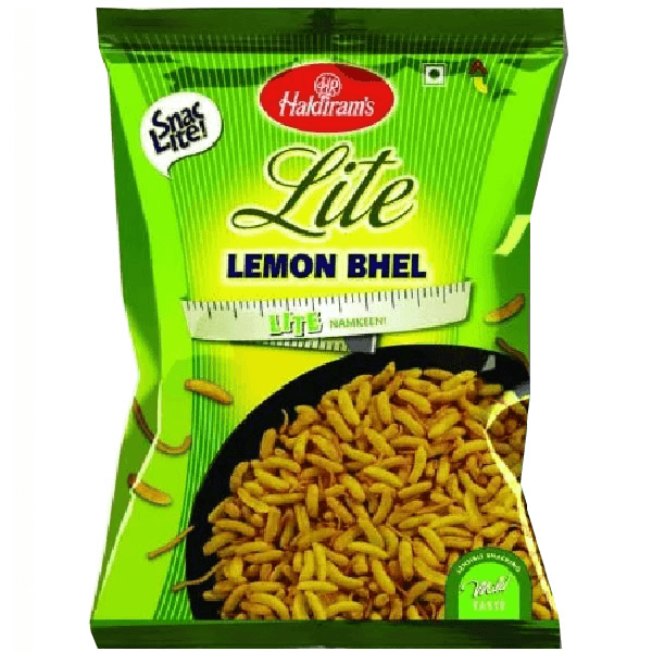 Haldiram'S Lite Lemon Bhel 150g–Tangy, Crunchy, And Refreshing