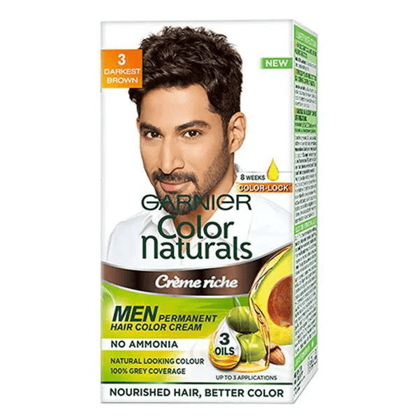 Garnier Color Naturals Creme Riche No.3 - Darkest Brown