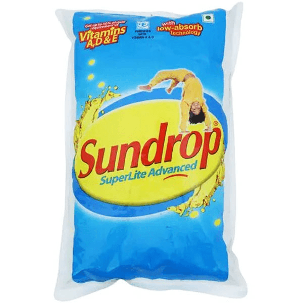 Sundrop Superlite Sunflower Oil 850 Gm - Healthier Cooking