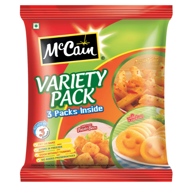 McCain Variety Pack - Tasty Snacks For Everyone | 550g
